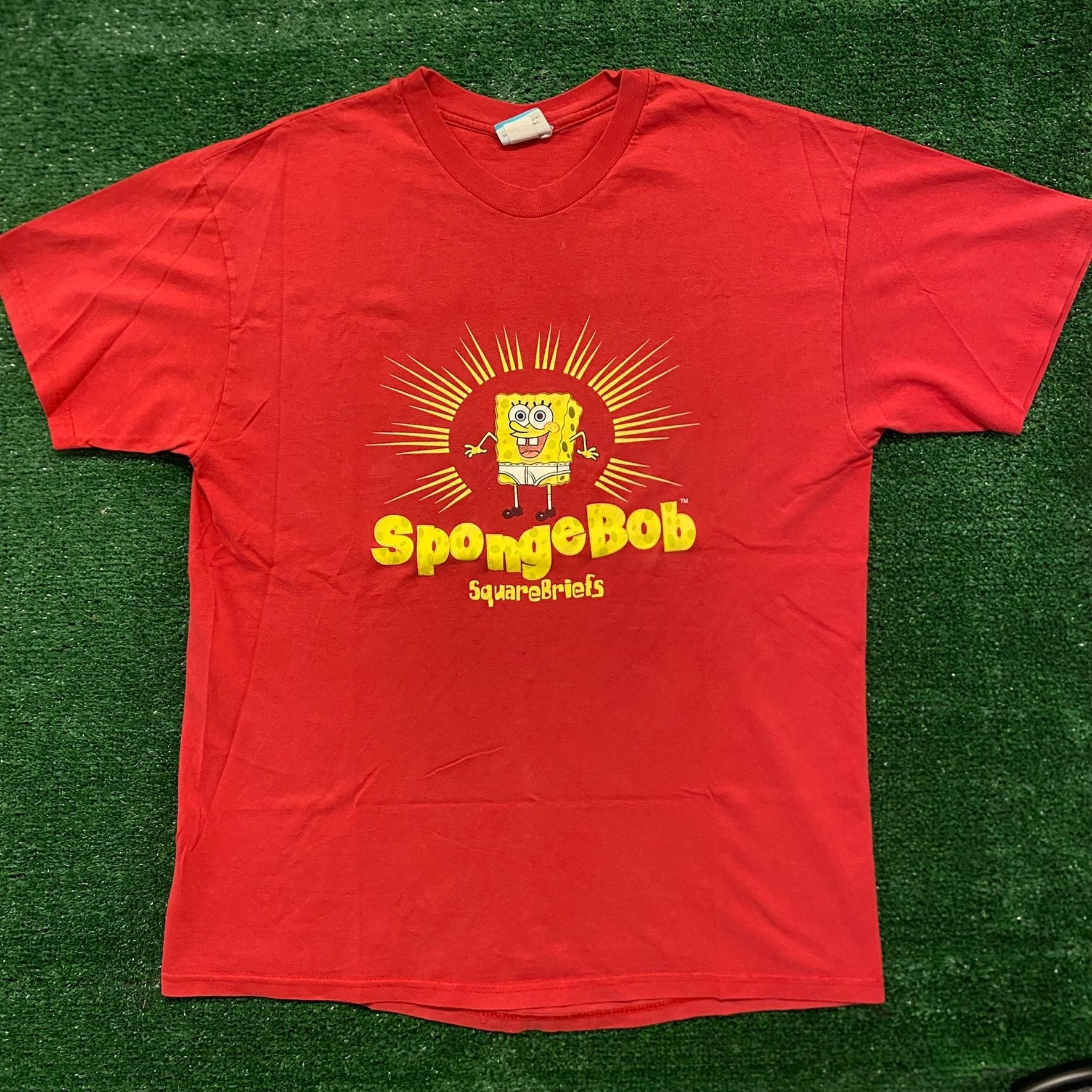 SpongeBob SquarePants Vintage Nickelodeon Cartoon T-Shirt – Agent Thrift