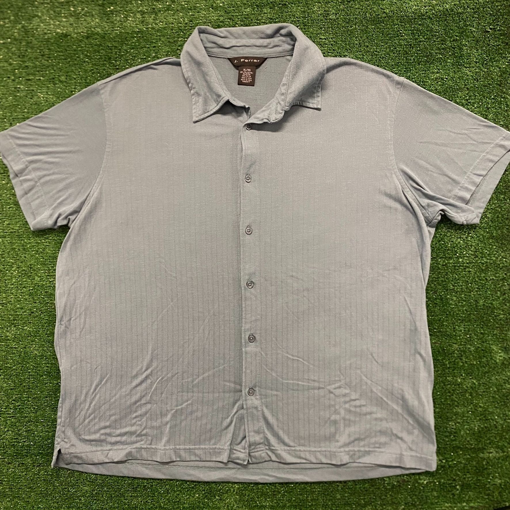 Gray Vertical Striped Vintage Button Up Shirt – Agent Thrift