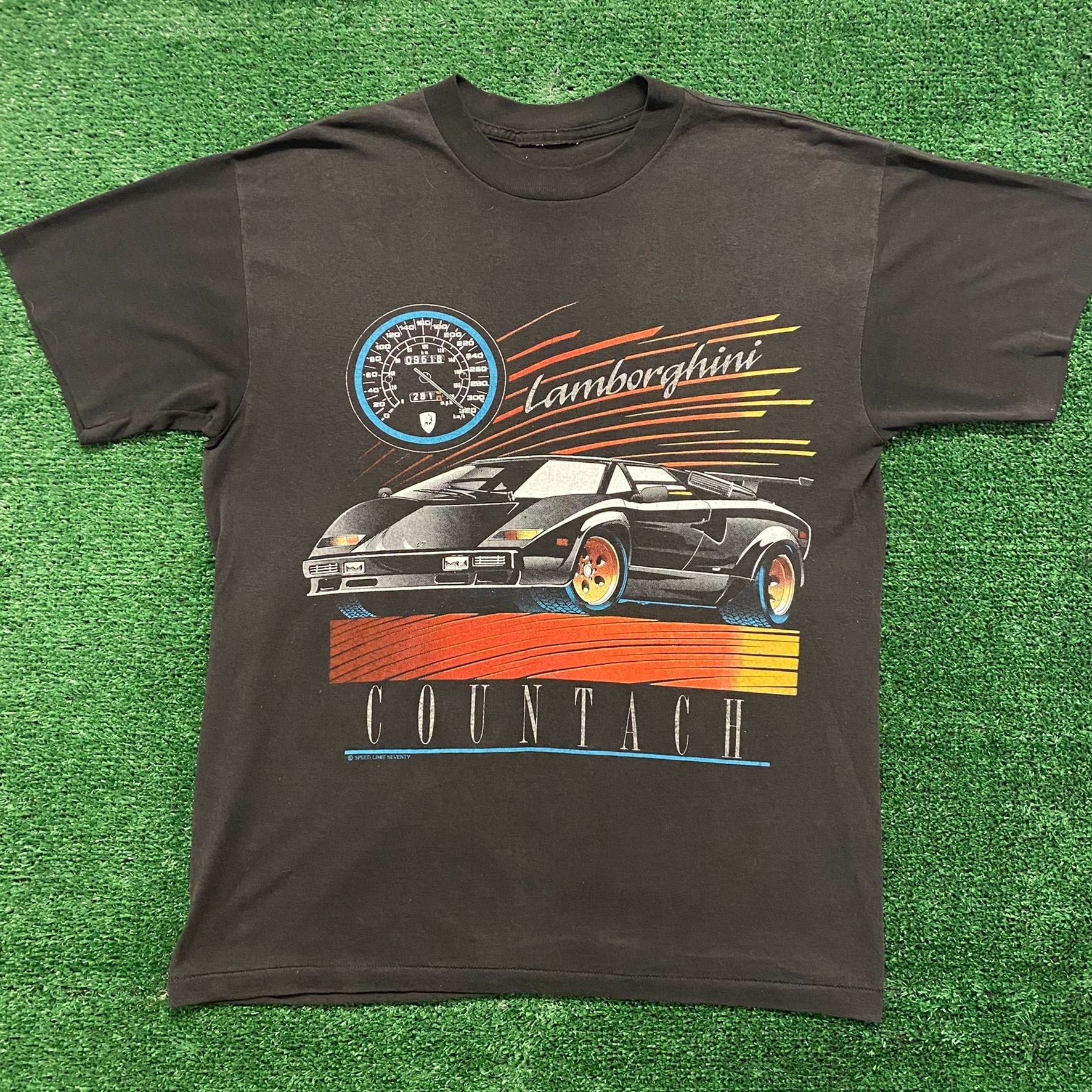Lamborghini Countach Vintage 90s Racing T-Shirt – Agent Thrift
